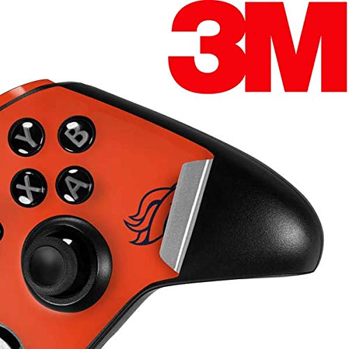 Skinit Decal Gaming Skin Compatible with Xbox One Elite Controller - Officially Licensed NFL Denver Broncos Orange Performance Series Design