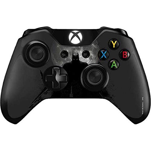 Skinit Decal Gaming Skin Compatible with Xbox One Controller - Officially Licensed Warner Bros Batman with Moon Design