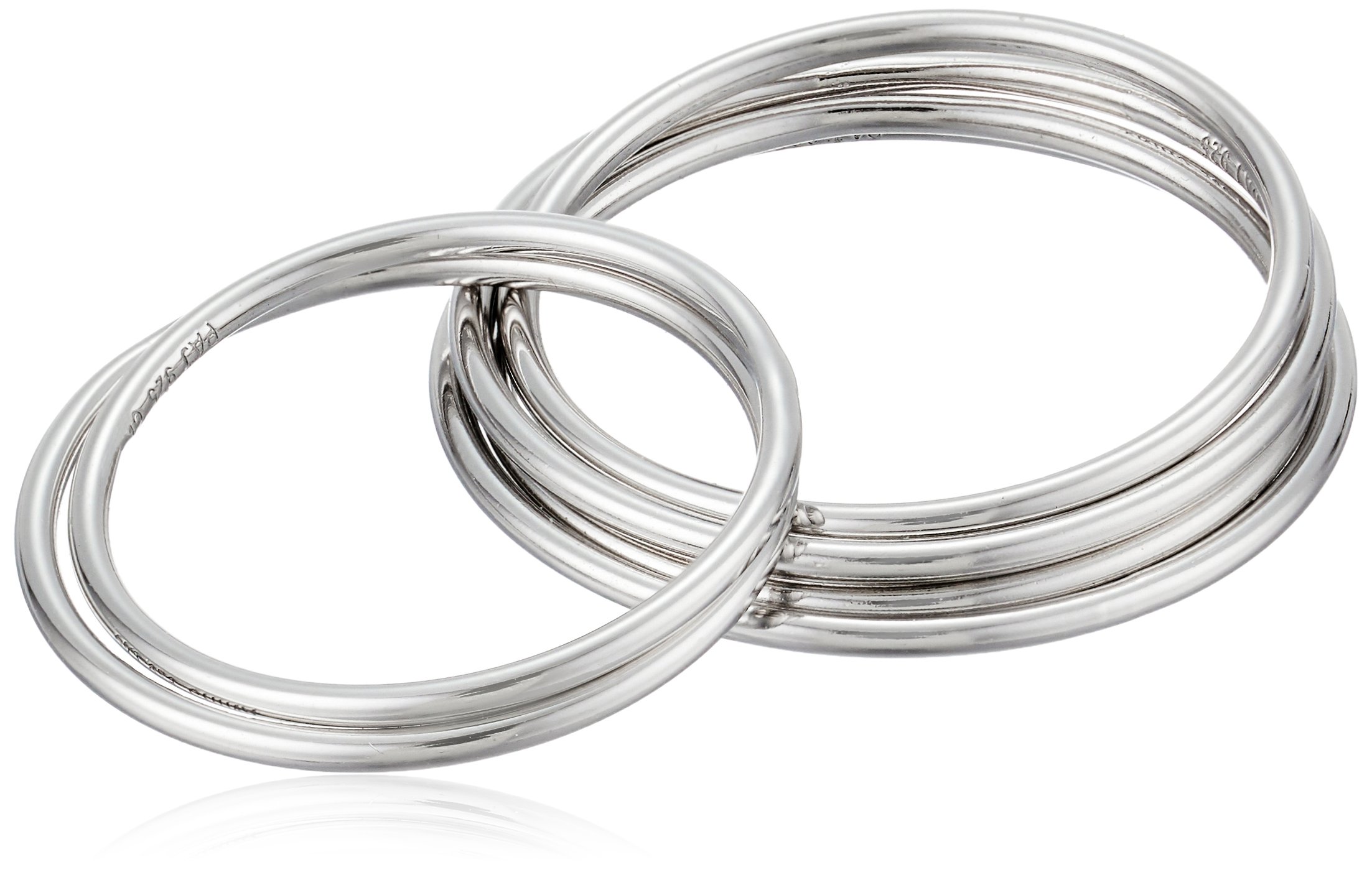Sterling Silver Knuckle Midi Rings (Set of 6)