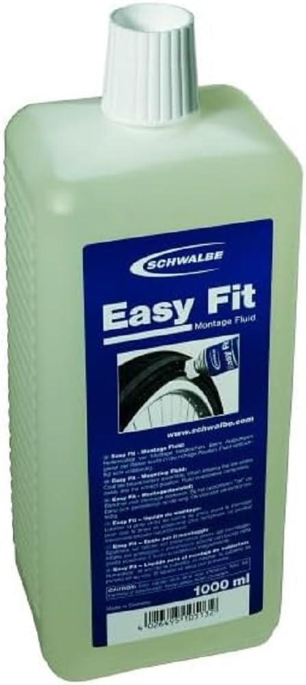 SCHWALBE Easy Fit Bicycle Tire Mounting Fluid, 1000ml