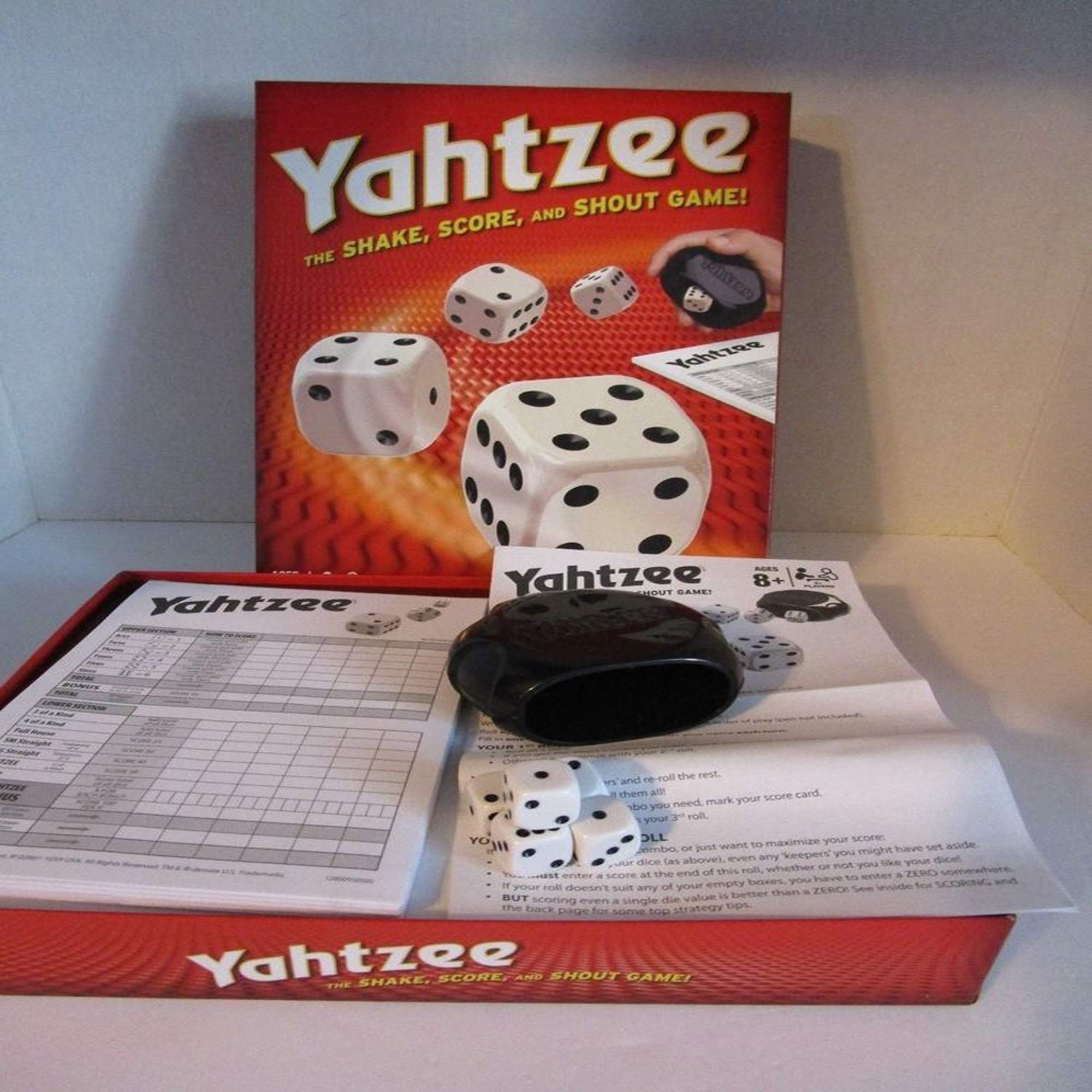 Yahtzee Board Games Bundled with Yahtzee Score Pads