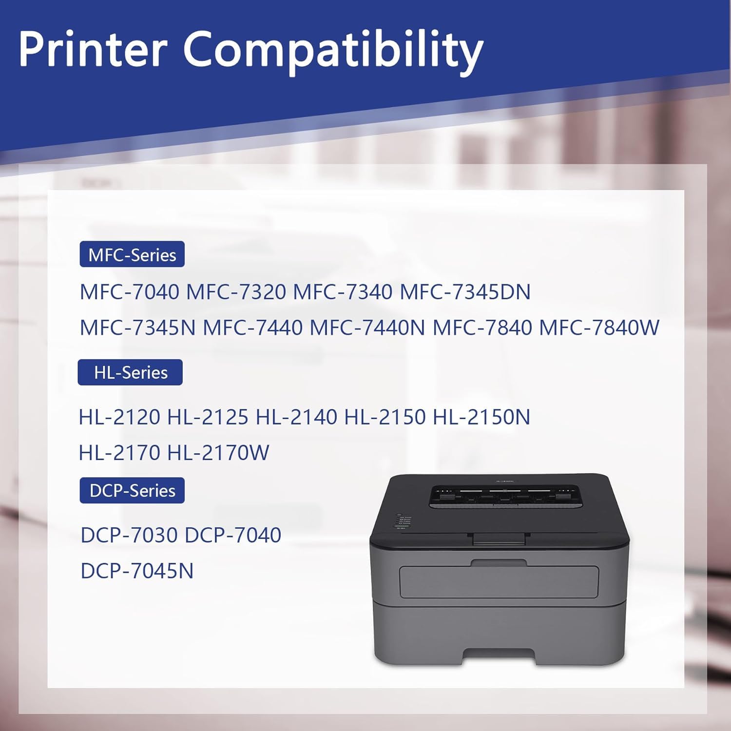 TN-660 TN630 TN-630 Toner High Yield Replacement for Brother TN660 Toner Cartridge HL-L2380DW HL-L2320D HL-L2340DW DCP-L2540DW MFC-L2700DW MFC-L2720DW Printers (Black, 1 Pack)