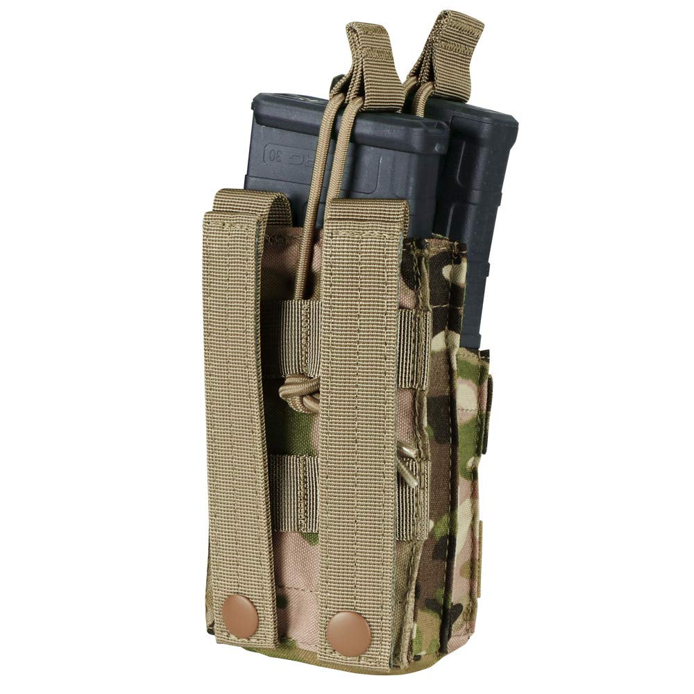 Single Stacker M4 Magazine Pouch (Hold 2 Mags) Color: Multi-Cam