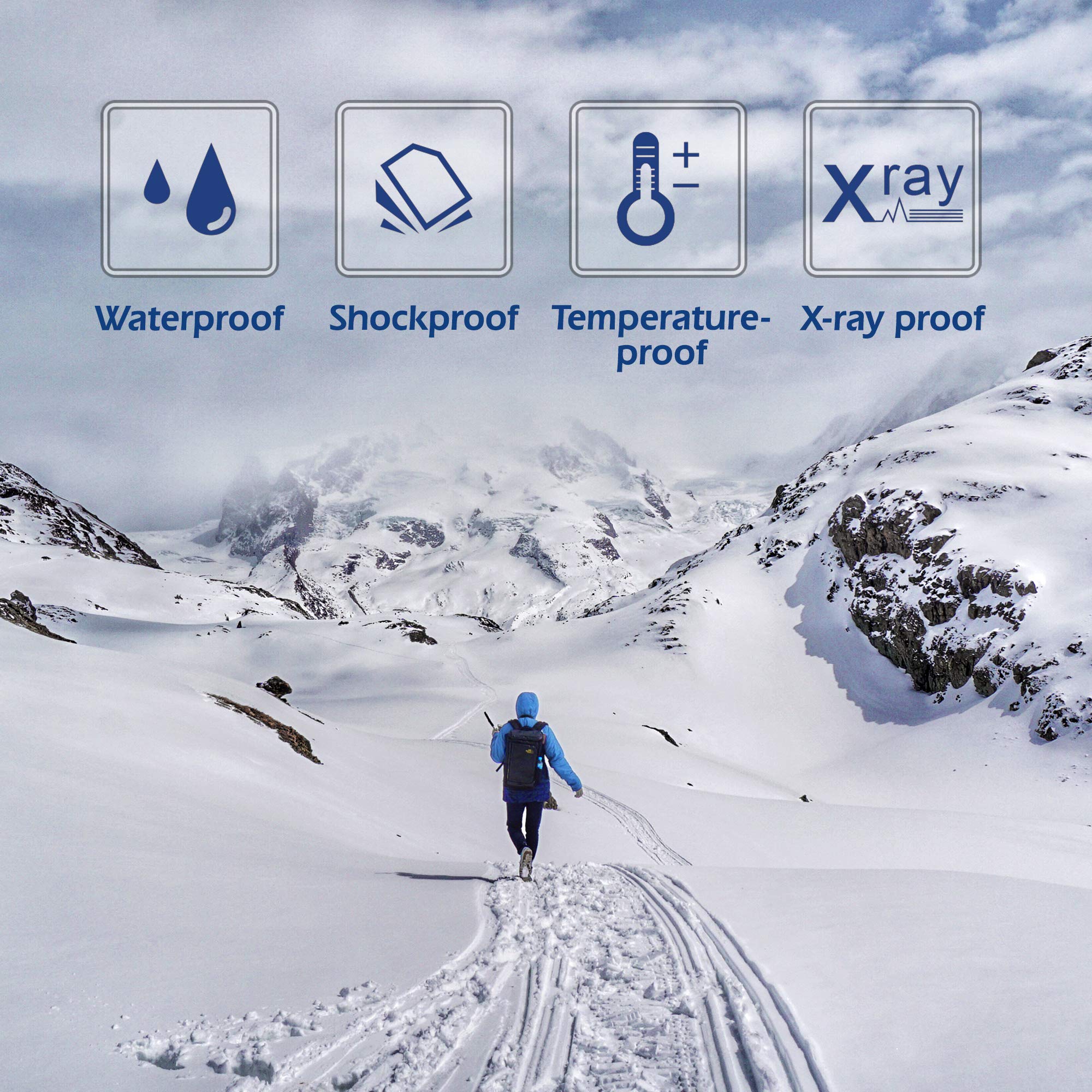 Silicon Power 64GB Dual Pack High Speed MicroSD Card with Adapter