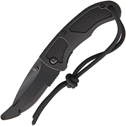 Stone River Gear Ceramic Folding Hunting Knife with Point Protector