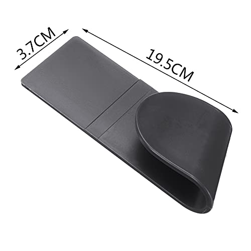 WUDILU 6pcs ABS Pot Pan Lid Rack Clip Cooker Pot Cover Frame Stand for Storing Pot Lids Dishes Storage Organizer Holder Wall Installed