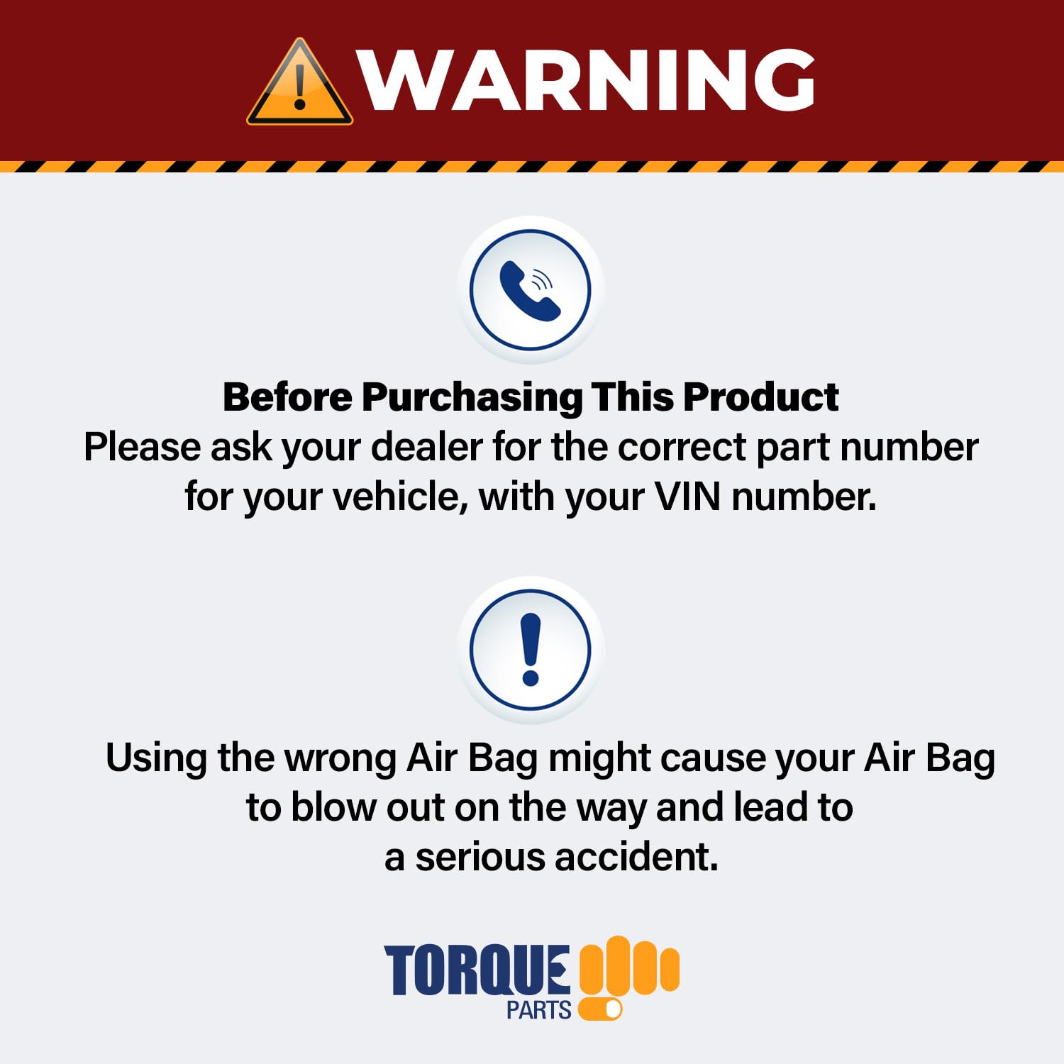 TORQUE Cab Sleeper Air Spring Bag for Select Peterbilt 379 Trucks (Replaces Firestone 7036, W02-358-7036, Peterbilt T81-6002, 29-03200, T81-6000) (TR7036)