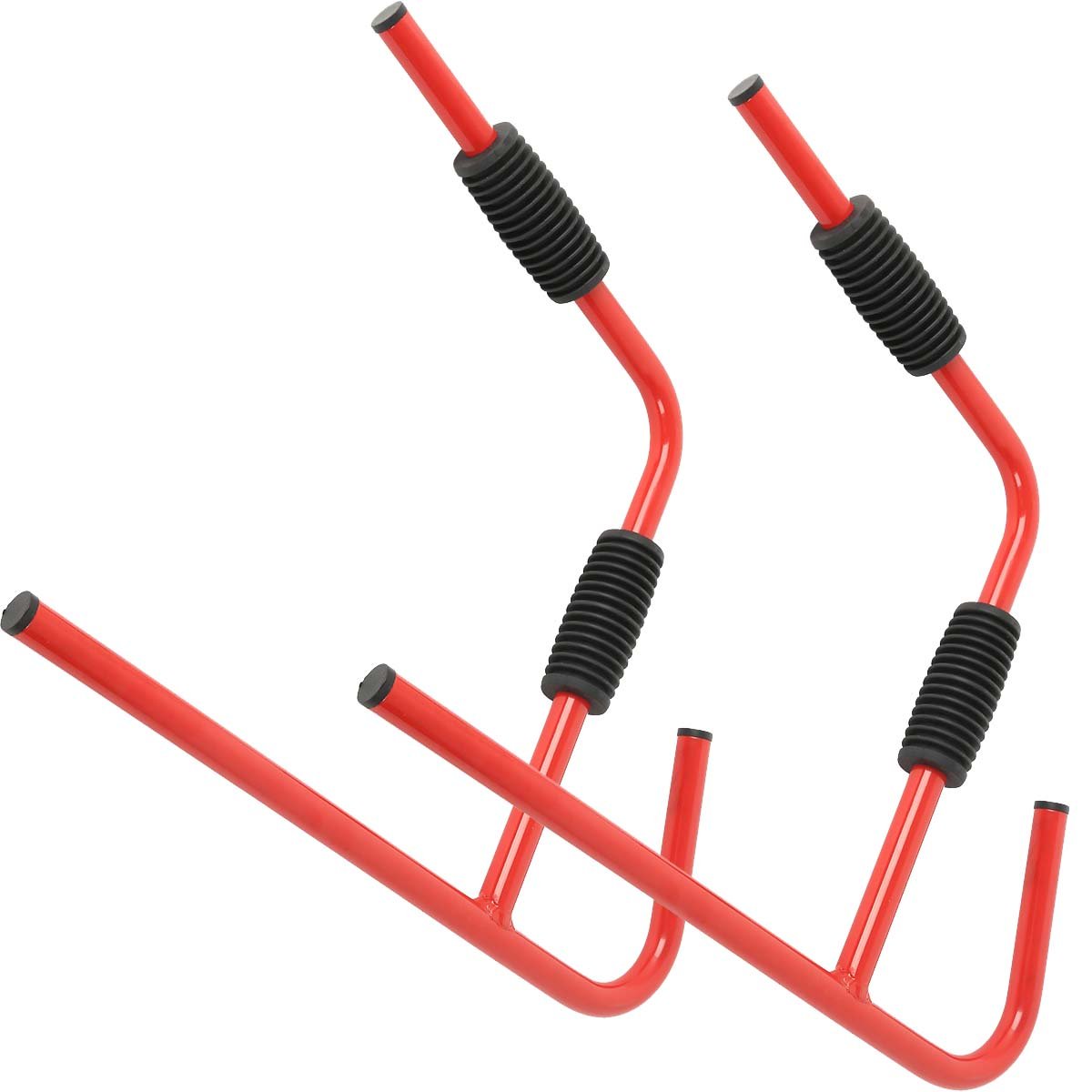 Tengchang 2 Pair Wall Mount Kayak Storage Rack Surfboard Steel Ladder Canoe Folding Hanger