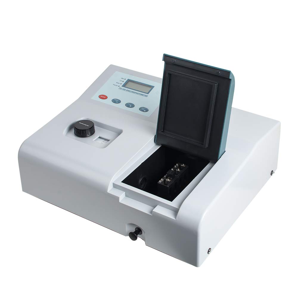 Vis Spectrophotometer vinmax 721 LDC Digital Lab Visible Spectrophotometer 350-1020nm Lamp Lab Equipment New (Shipping from USA)