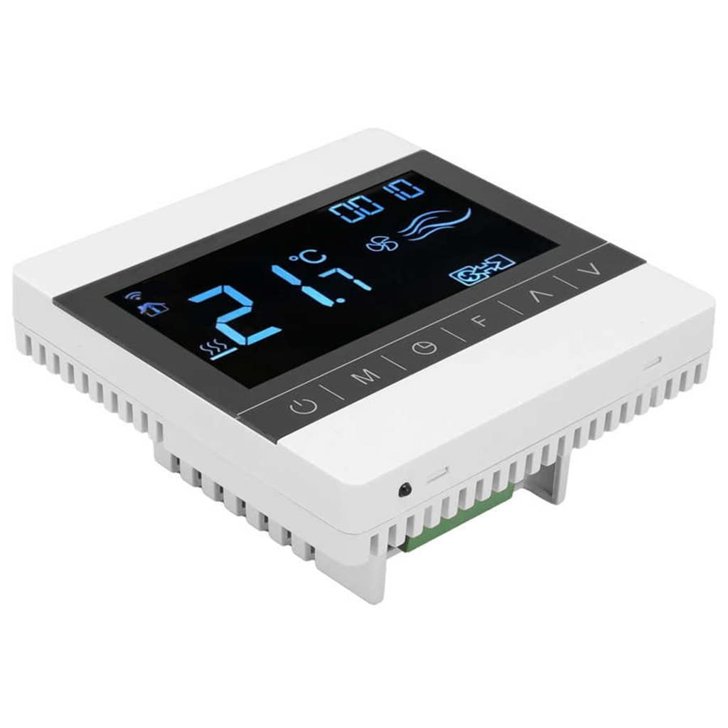 TFIIEXFL Thermostat AC220V Touch Screen Water Heating Floor Temperature Control Tool Panel Radiant