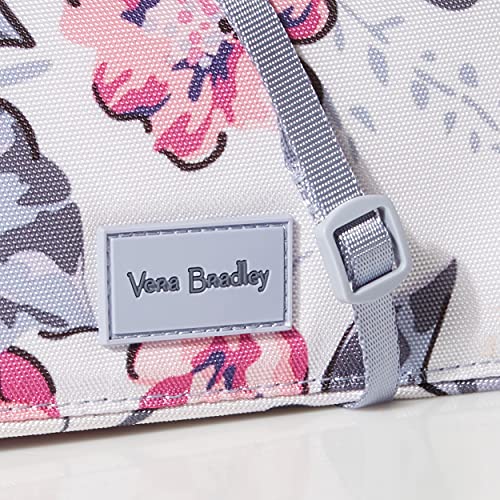 Vera Bradley Women's Recycled Lighten Up Reactive Compact Crossbody Purse With RFID Protection, Hummingbird Blooms, One Size