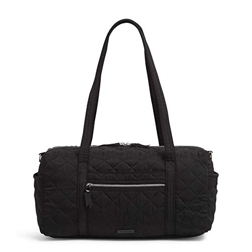 Vera Bradley Women's Performance Twill Small Travel Duffle, Black, One Size