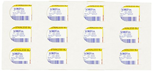 Shark Double Edge Razor Blades, Super Stainless, 5 Count (Pack of 20)