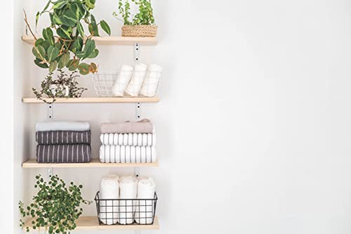 White Cabinet Shelves Melamine 1/2'' Thick, Custom, Cut to Size. (12'' Depth x 14' Inches Length)