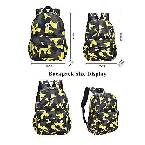 VIDOSCLA Mini Camouflage School Backpack for Boys Preschool Toddler Kids Backpack