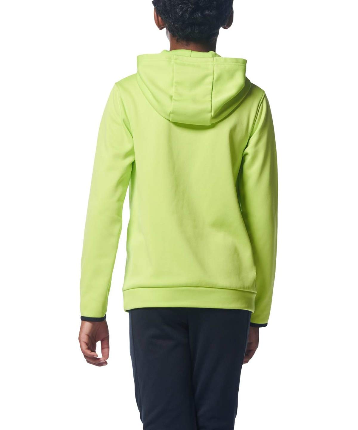 Under Armour Boys' Armour Fleece Hoodie , Green Citrine (394)/Black , Youth X-Large
