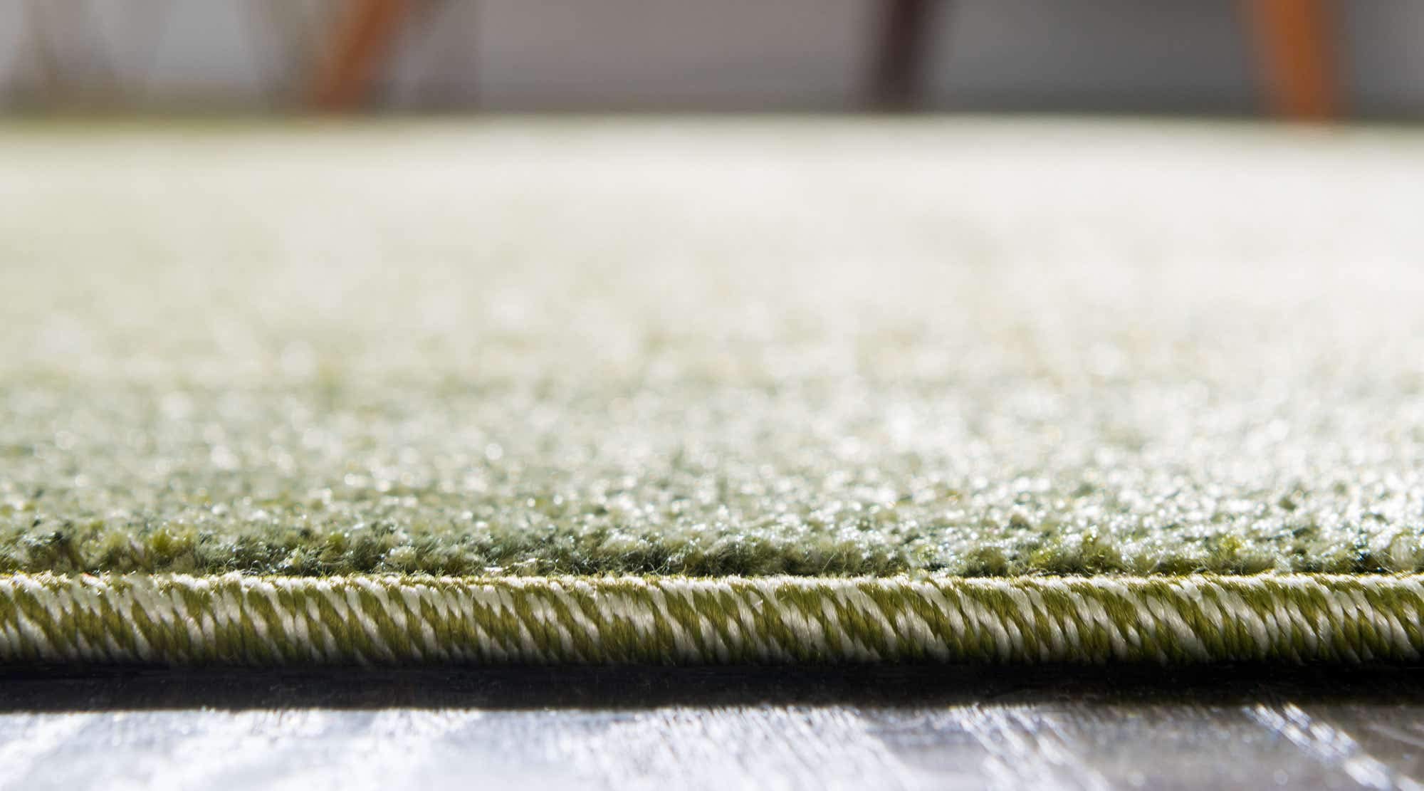 Unique Loom Del Mar Collection Area Rug - Sarah (7' 1" x 10' Rectangle, Light Green/ Ivory)