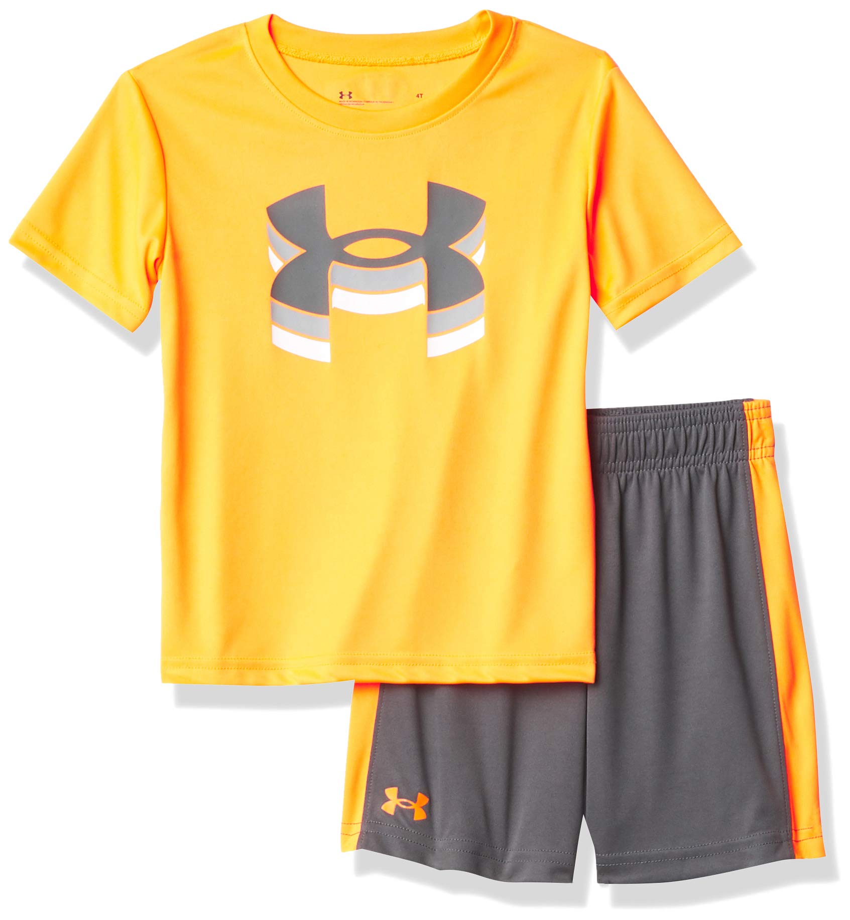 Under Armour Boy Shorts, Vapor Green S21, 7