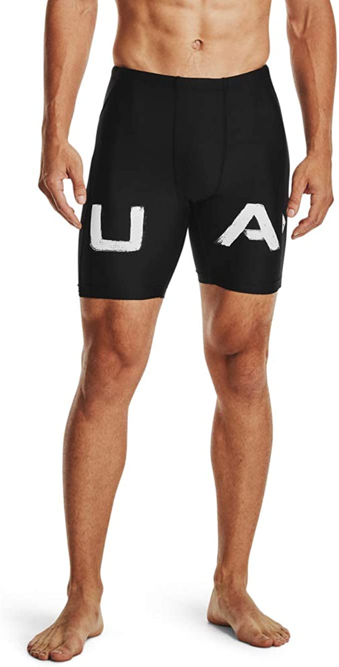 Under Armour Football 7v7 Shorts, Black (001)/White, XX-Large