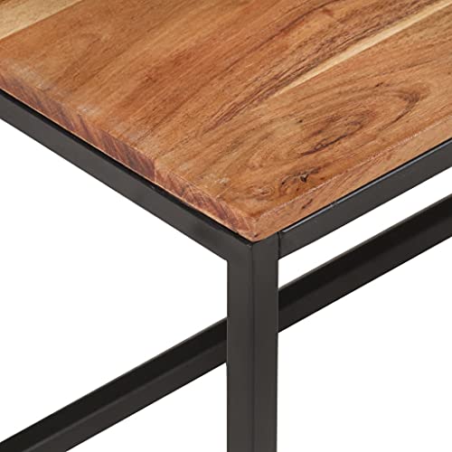 THYUOVAI TV Cabinet,Side Cabinet Entertainment Stand Storage cabine Lowboard Suitable for Living Room,Bedroom,Closet,Hallway,Foyer,Office 70.9"x11.8"x19.7" Solid Acacia Wood
