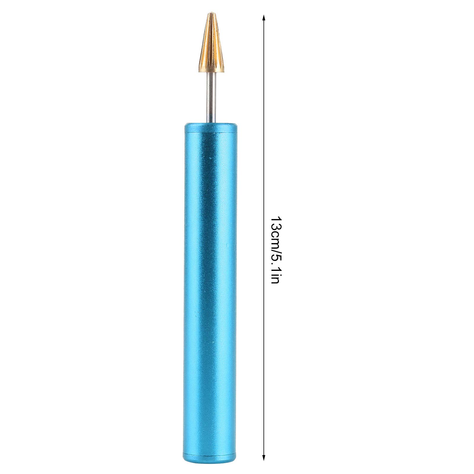 wosume Leather Tools, Edge Brush Pack, Leather Edge Paint Fiebings Leather Dye Paint Edger Tool for Leather(Blue)