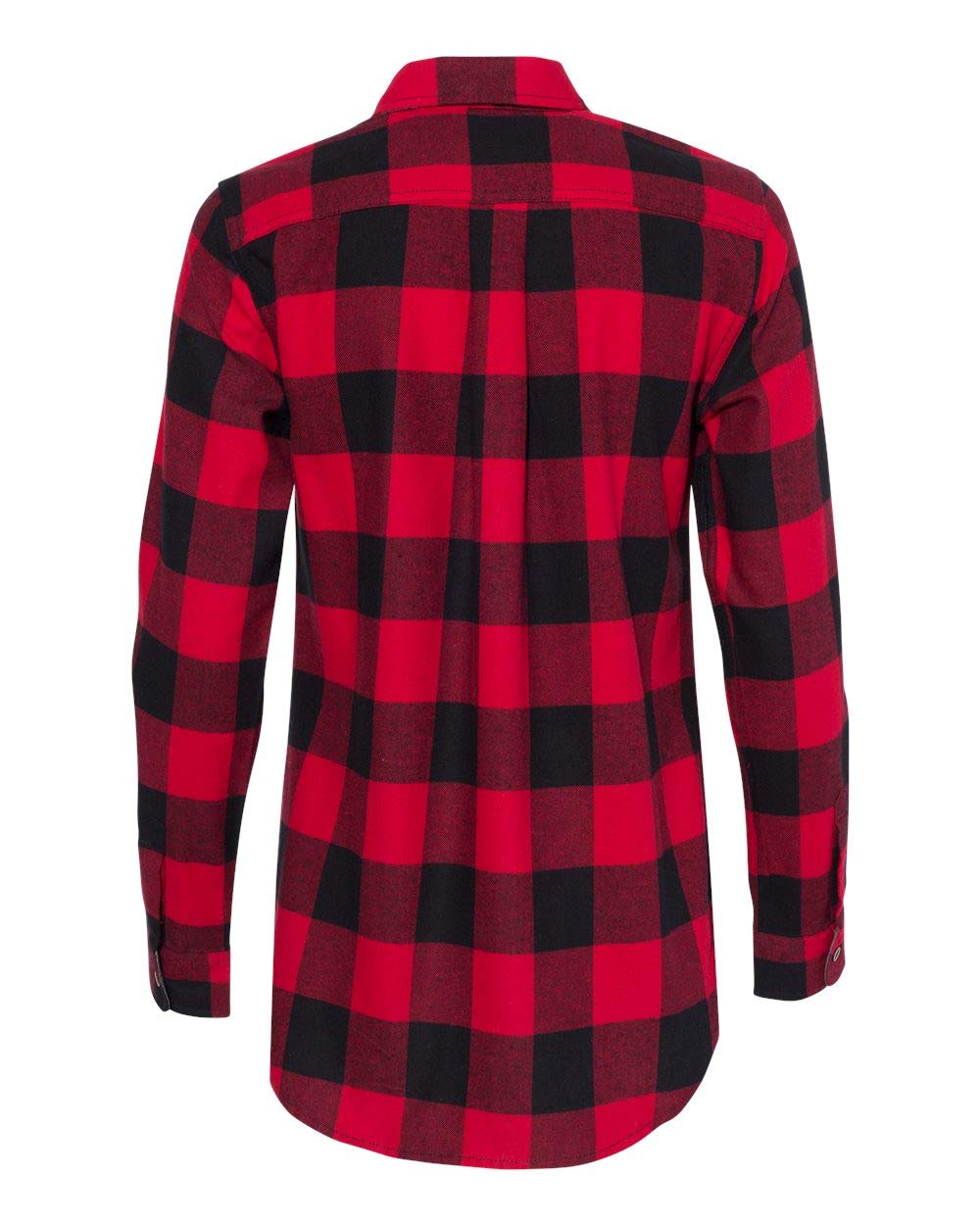 Weatherproof Vintage Womens Casual Soft Brushed Plaid Button-Down Flannel Shirt (Heather Grey/White, Large)