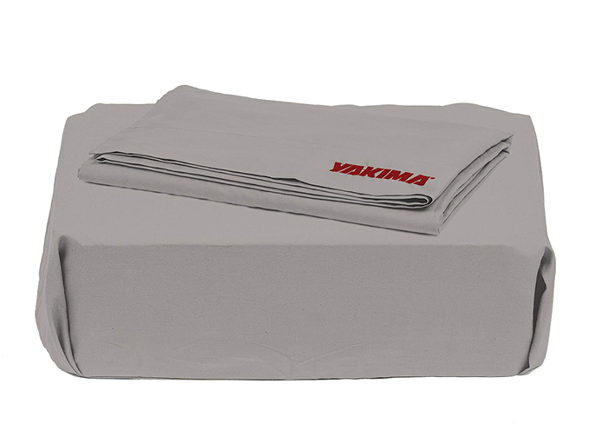 Yakima SkyRise BedSheets Cotton 300 Thread Count No Tuck Full Sheet Set For Medium SkyRise Tent Mattress with Drawstring Bag, Gray
