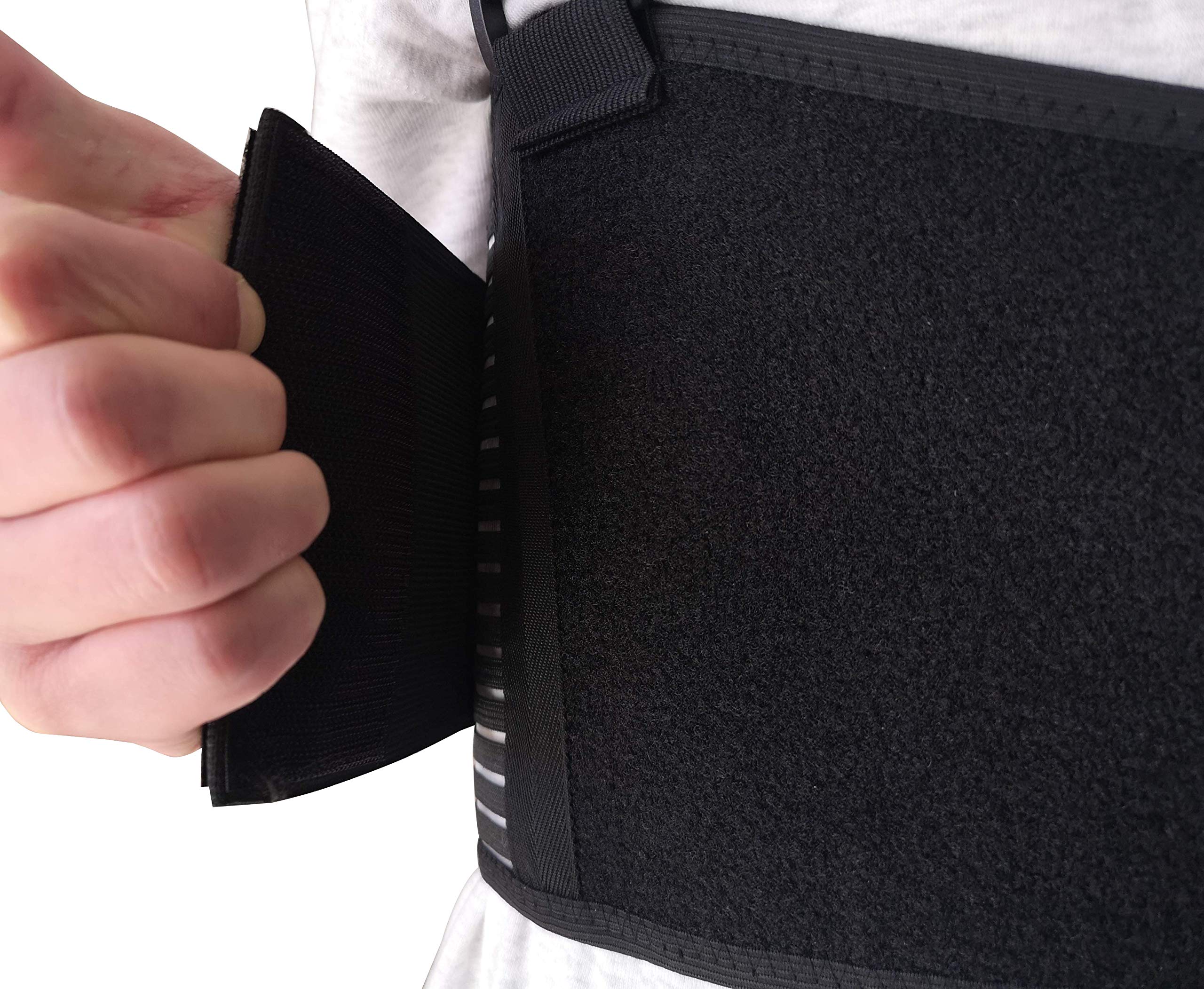 Solmyr Rib and Chest Support Brace, Broken Rib Brace, Breathable Rib Belt for Sore or Bruised Ribs Support, Sternum Injuries, Dislocated Ribs Protection, Pulled Muscle Pain (S)