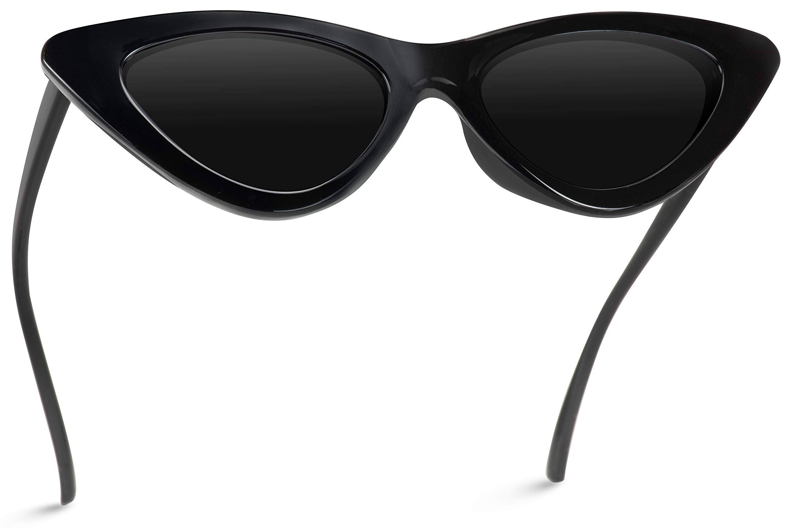 WearMe Pro - Retro Vintage Tinted Lens Cat Eye Sunglasses