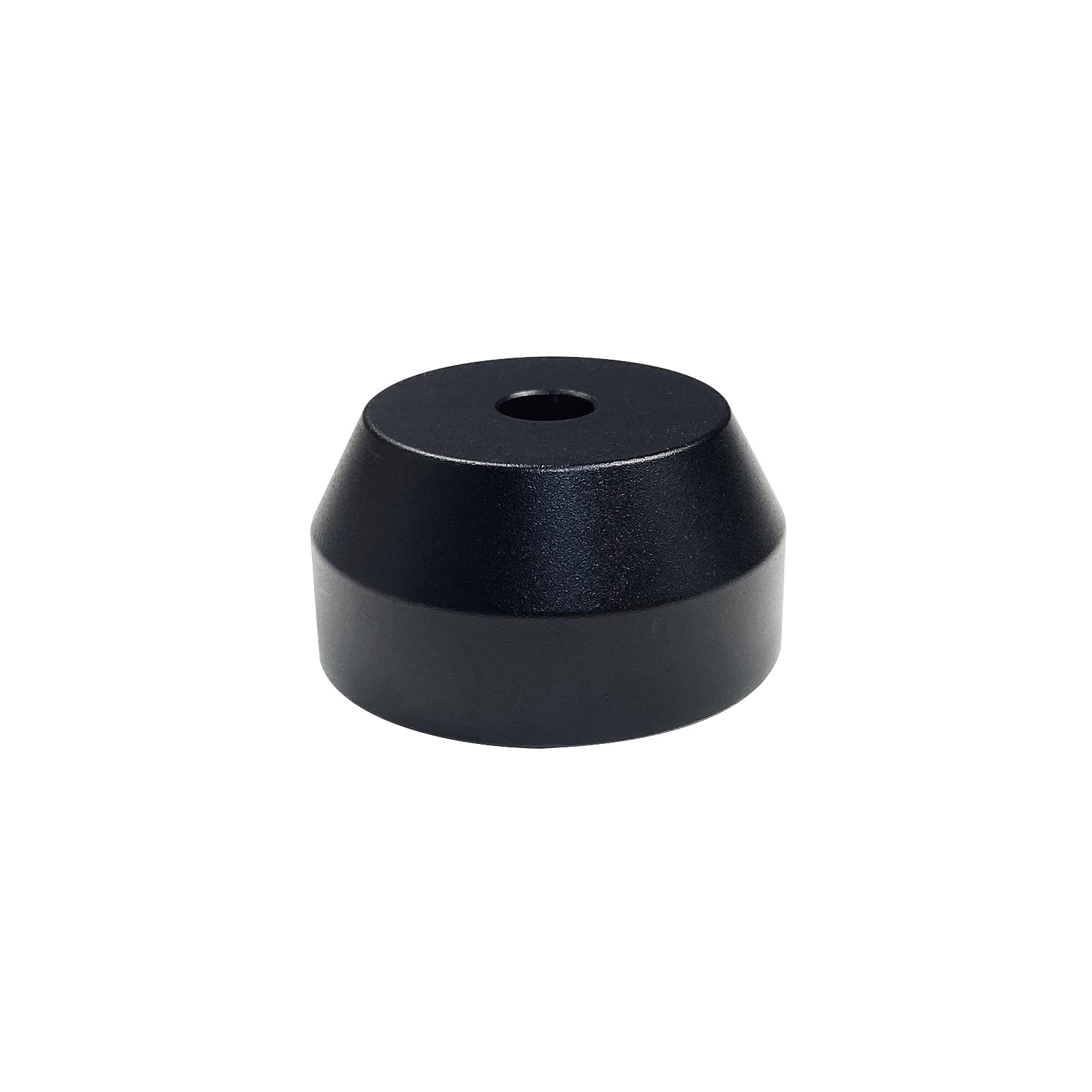 sdroceRyaM 45 RPM Adapter Solid Aluminum 7 Inch Vinyl Record Dome 45 Adapter for Turntables (Black)