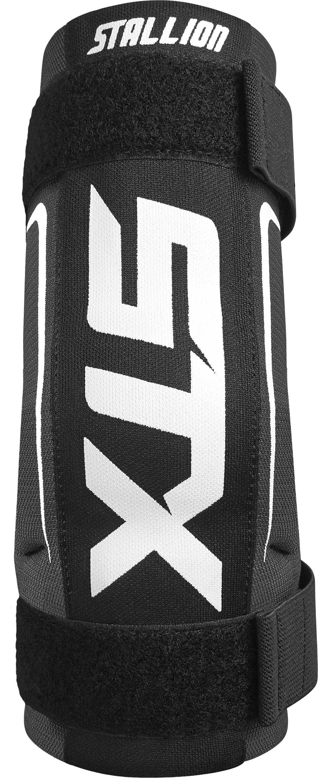 STX Lacrosse Stallion 50 Youth Arm Pads, Black, XXSmall