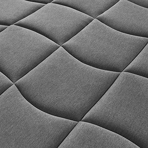 Savile Row Hybrid Euro Top 14.5 Inch Mattress, Twin XL