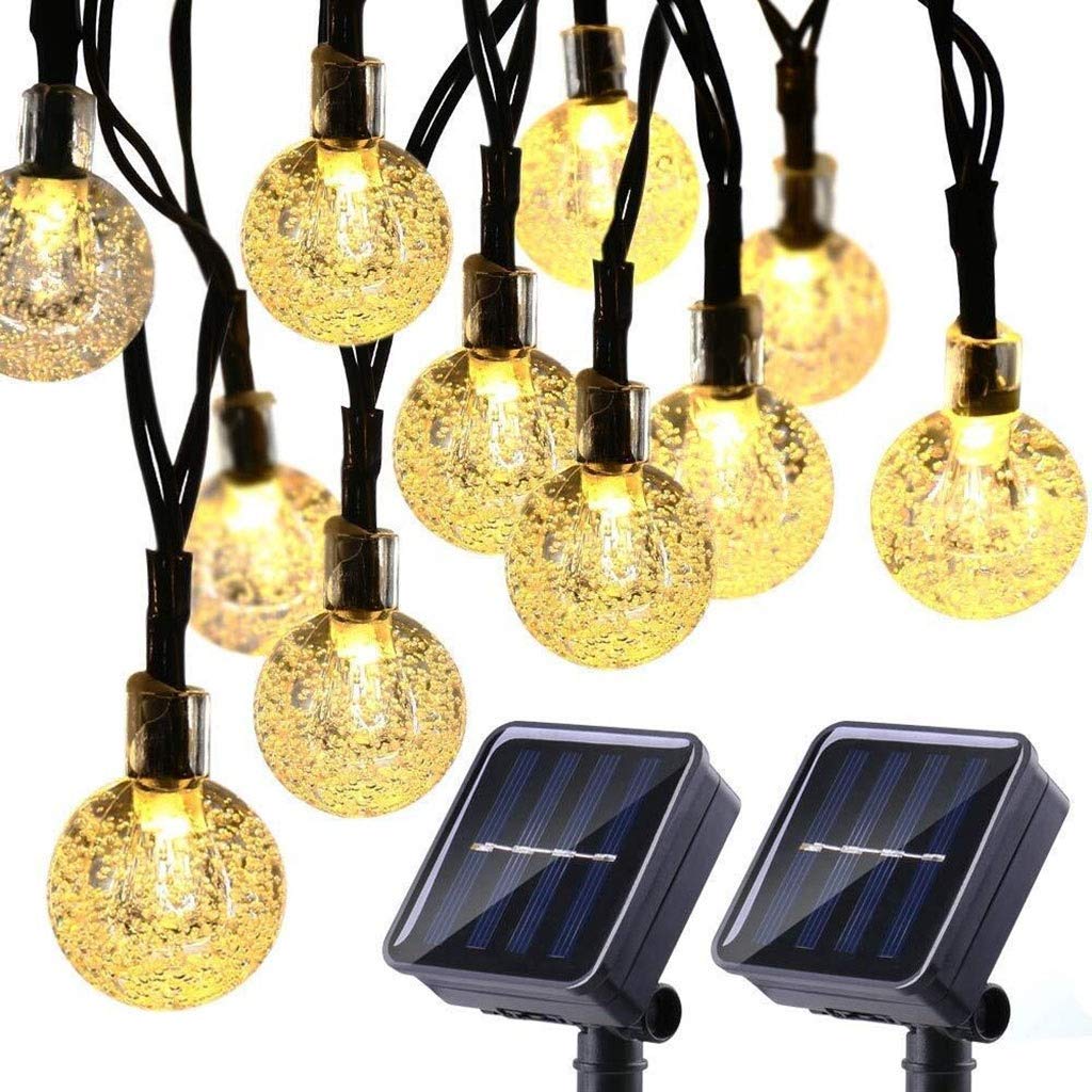 WDWL Solar String Light, 30LED Outdoor Christmas Lights Christmas Tree Lawn Home Garden, Dew Waterproof Solar Lamps