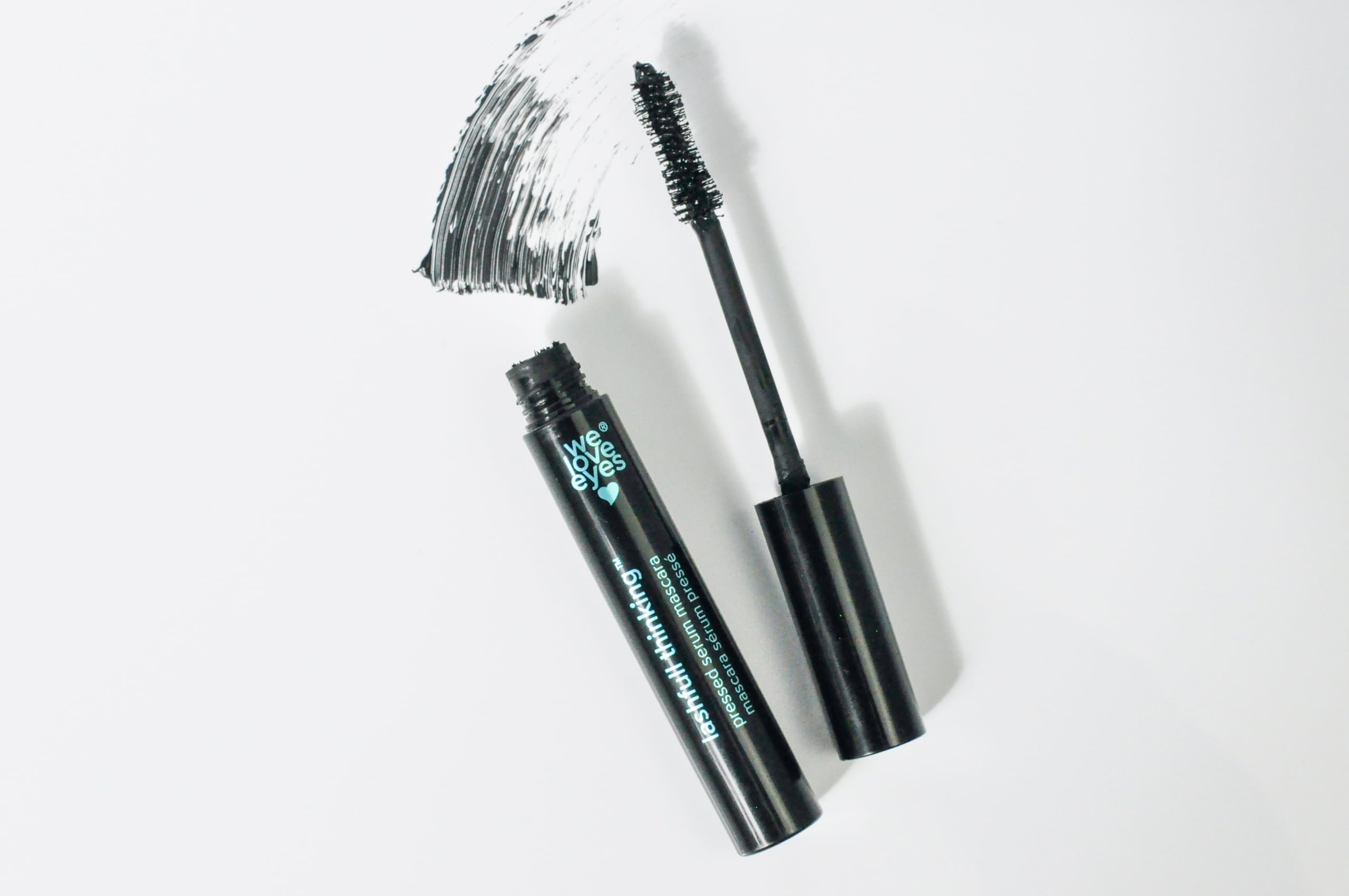 We Love Eyes - Lashfull Thinking™ BLACK Pressed Serum Mascara with Widelash™ - make your lashes appear longer, stronger, fuller, healthy and clean ingredient
