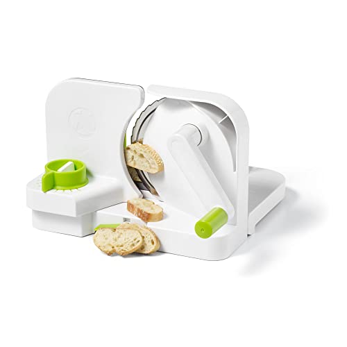 Starfrit 092968-002-0000 Deli Slicer, 11" x 11.8" x 7.9", Green