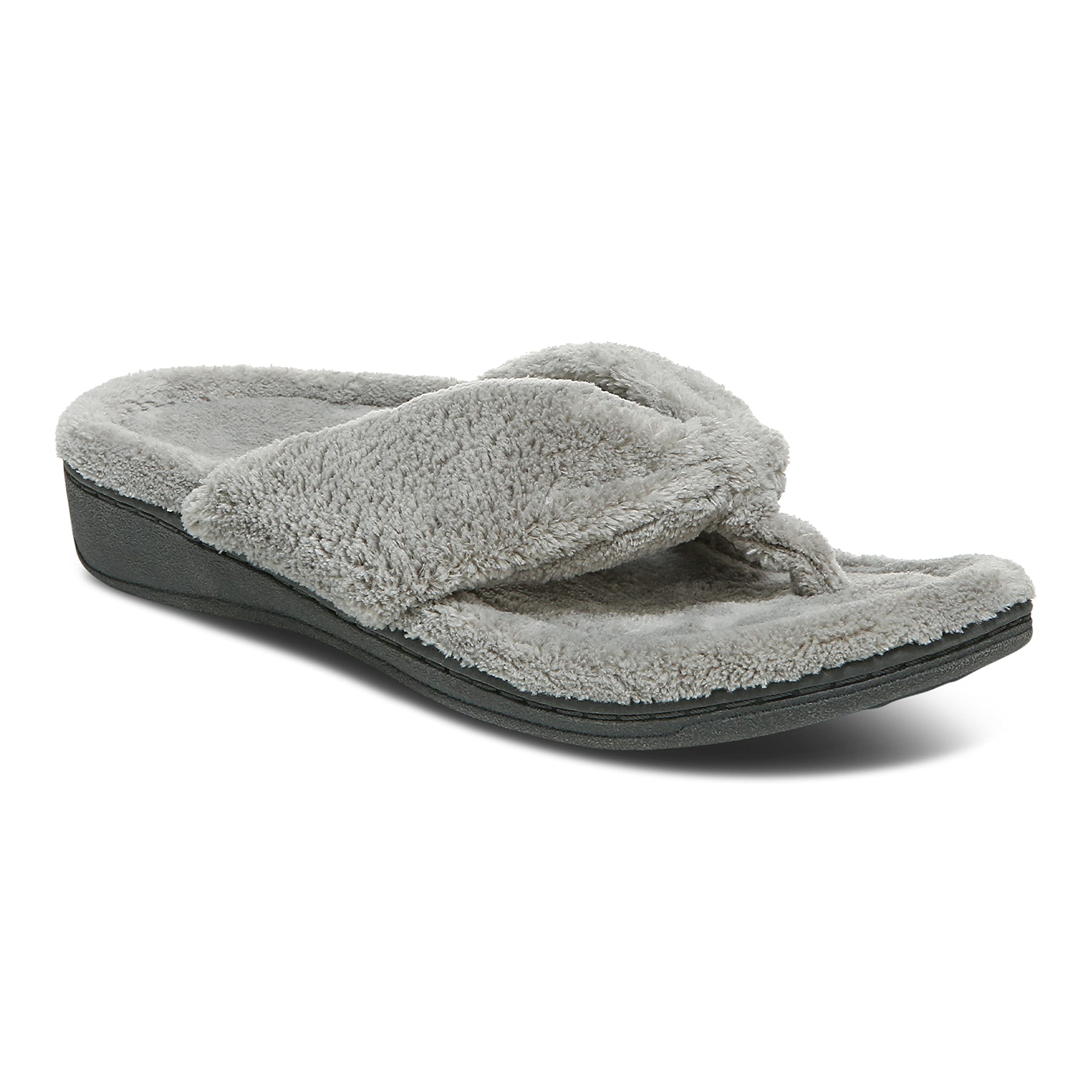Vionic GRACIE0515M Gracie Light Grey Terry 5 M