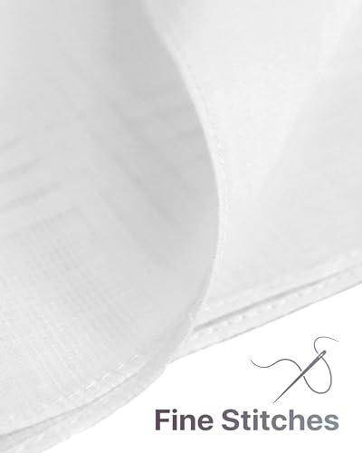 Umo Lorenzo Pocket Square Handkerchiefs for Men Soft 100% Cotton Hankies (12 Pack)