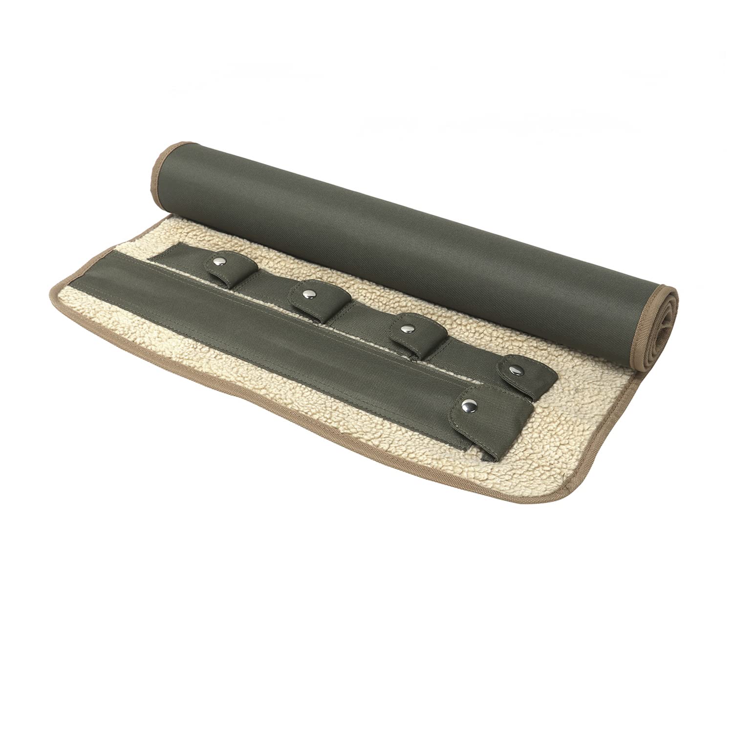 Tourbon Gun Rifle Roll-up Cleaning MAT Pad Shooting Hunting Gun Tool Kit Fleece Lined