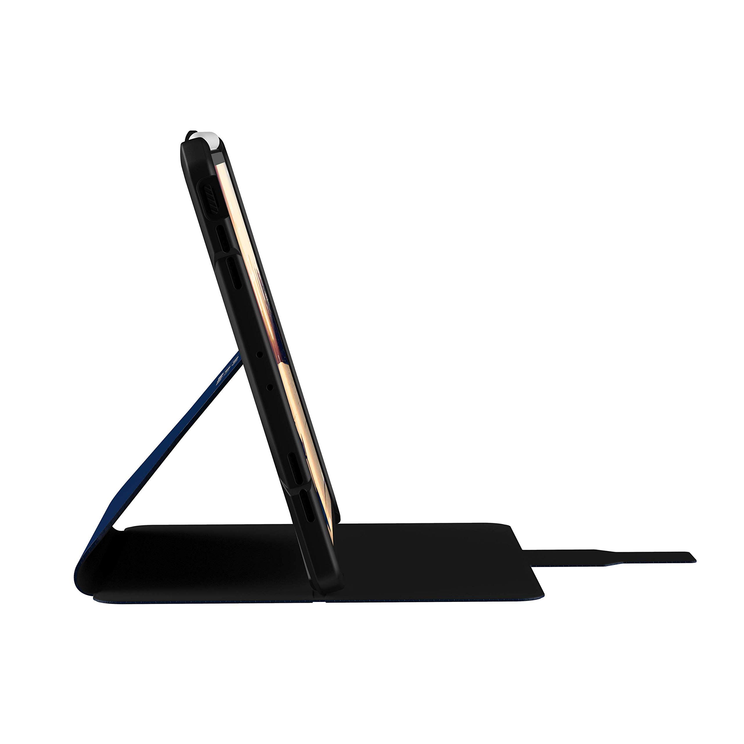 UAG Folio iPad Pro 11-inch (1st Gen, 2018) Case Metropolis [Cobalt] Feather-Light Rugged Military Drop Tested iPad Cover with Apple Pencil Holder