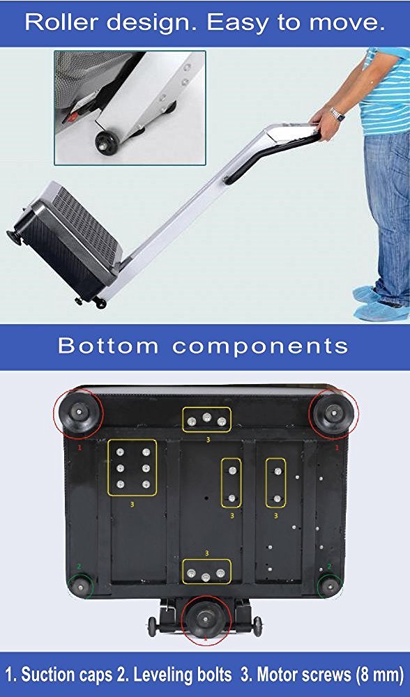 Whole Body Vibration Machine - Dual Motor by SDI : Commercial (2HP, 440 lbs), Dual Motor, Large Vibrating Platform, USB Programmable