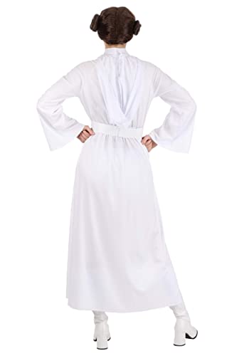 STAR WARS Adult Princess Leia Hooded Costume, Womens Halloween Costume - Officially Licensed Medium