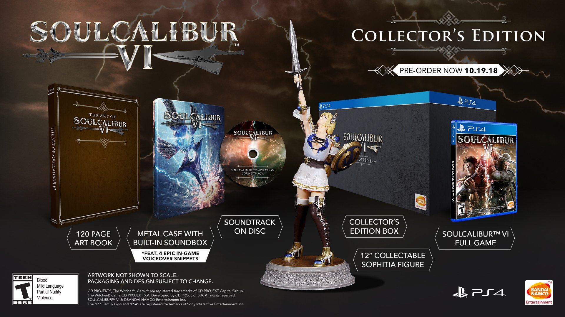 SOULCALIBUR VI: PlayStation 4 Collector's Edition