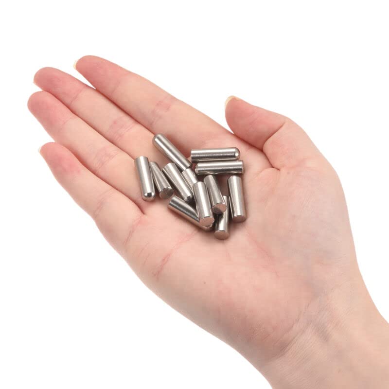 Tool parts 6x16mm Dowel Pins - 10pcs Round Head Flat Chamfered End Dowel Pin