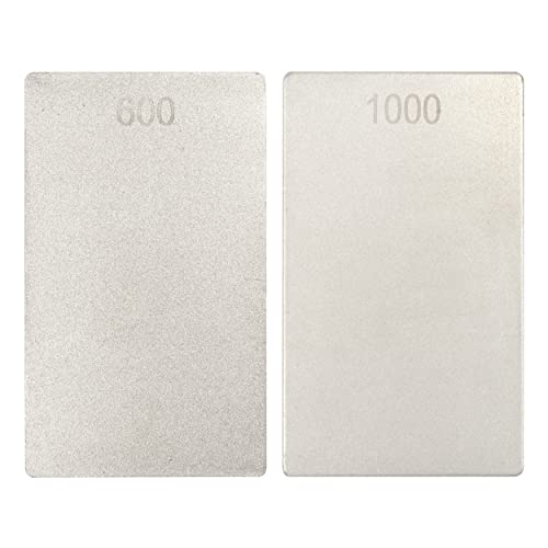 Trend Complete Credit Card Diamond Sharpening Kit with 180/300 & 600/1000 Grit Stones, Lapping Fluid, Non-Slip Mat, Cleaning Block & Sharpening Guide, DWS/KIT/D
