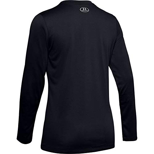 Under Armour Women's UA Tech Crew Long Sleeve SM Black