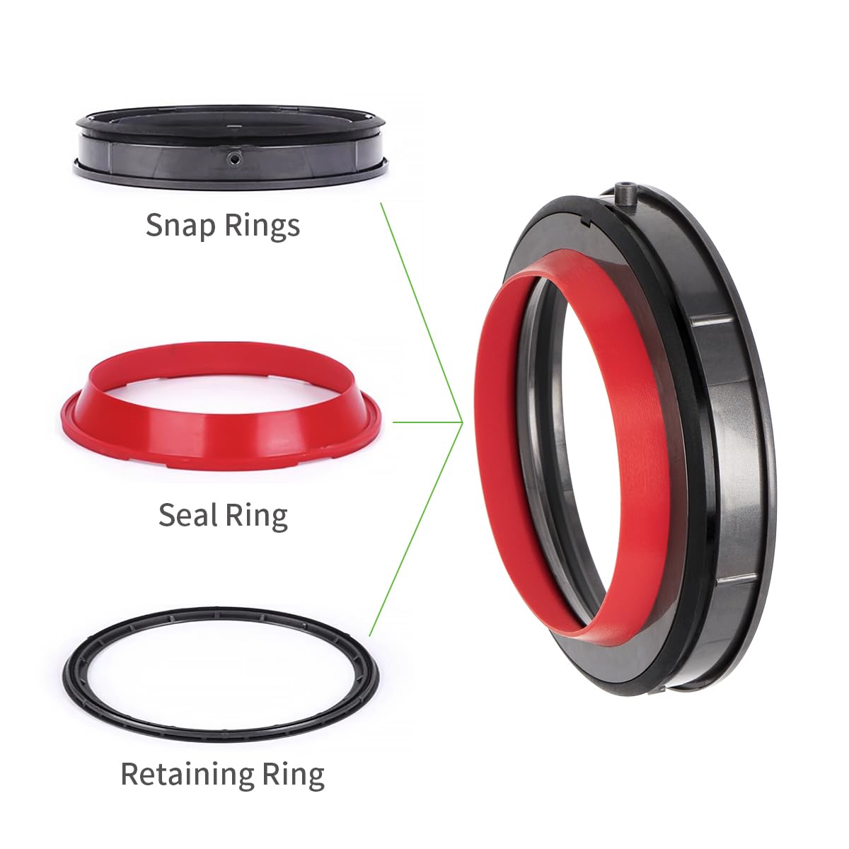 WuYan Dust Bin Lid Replacement for Dyson V11 V15 SV14 SV15 SV22 Vacuum Cleaner Dust Bucket/Dirt Cup Replacement Parts, Vacuum Cleaner Repair Accessories.