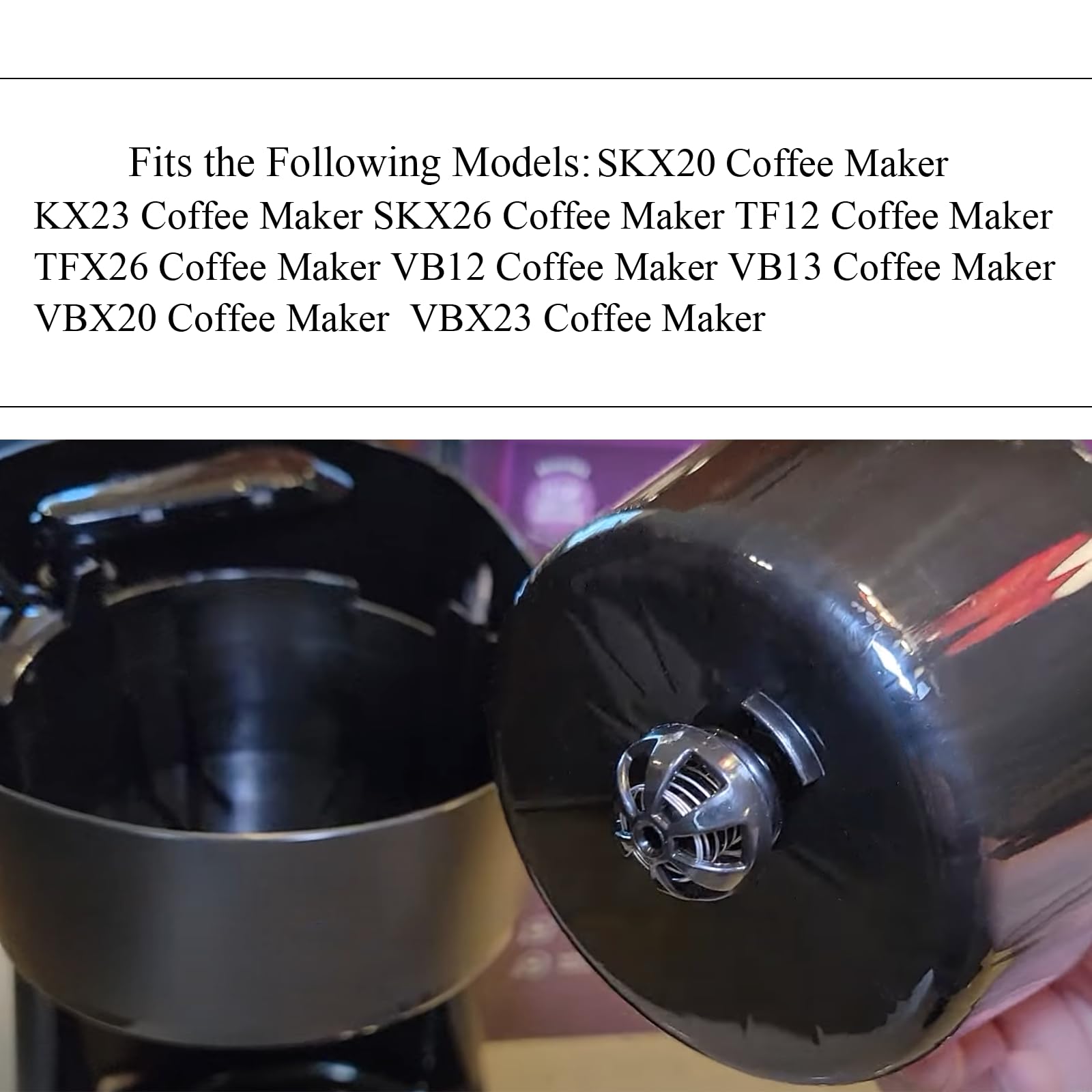 SURPOUF 185774-000-000 Coffee Replacement Brew Basket Fits for Mr. Coffee Replace Parts 112435-000-000, 112435000000, 112435 000 000