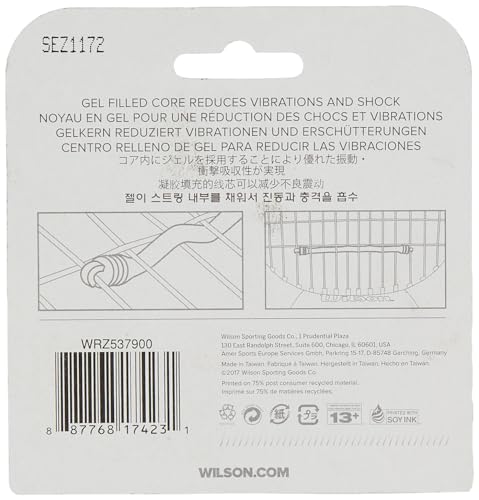 WILSON Shock Shield Tennis Vibration Dampener, Blue