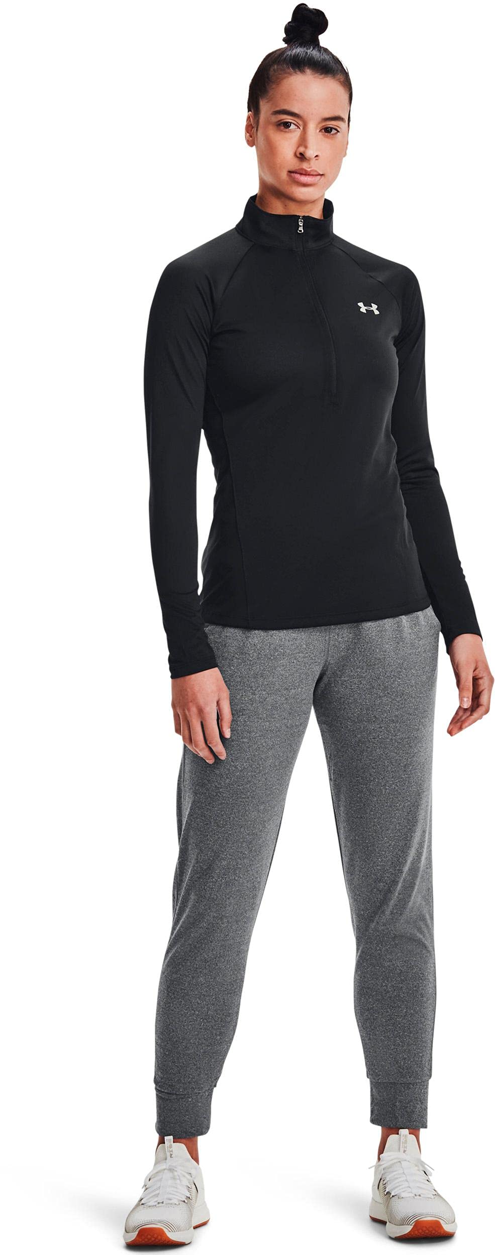 Under Armour Women's UA Tech ½ Zip SM Black