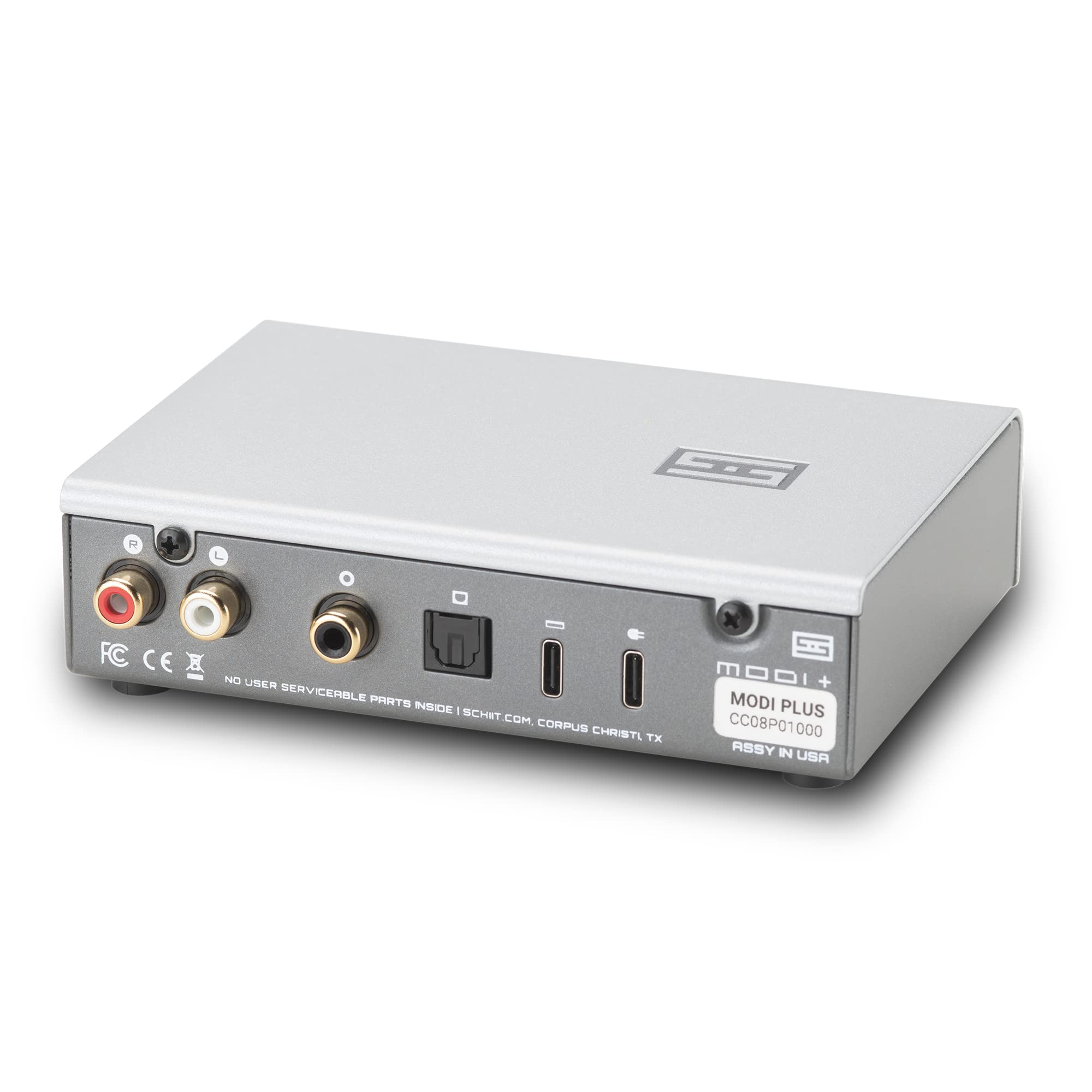 Schiit Modi+ Affordable No Excuses D/A Converter - Do-All DAC (Silver)